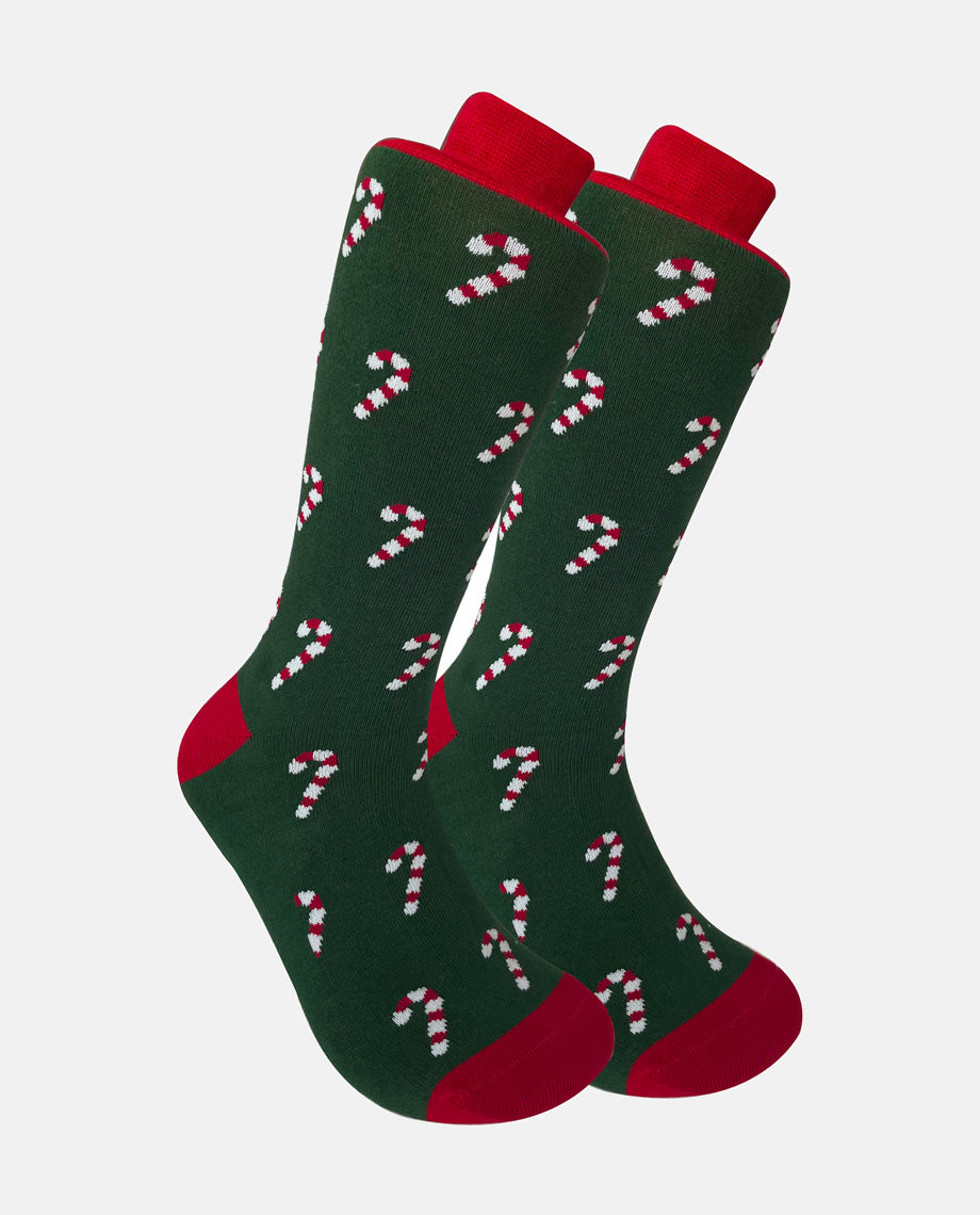 Candy Cane Socks