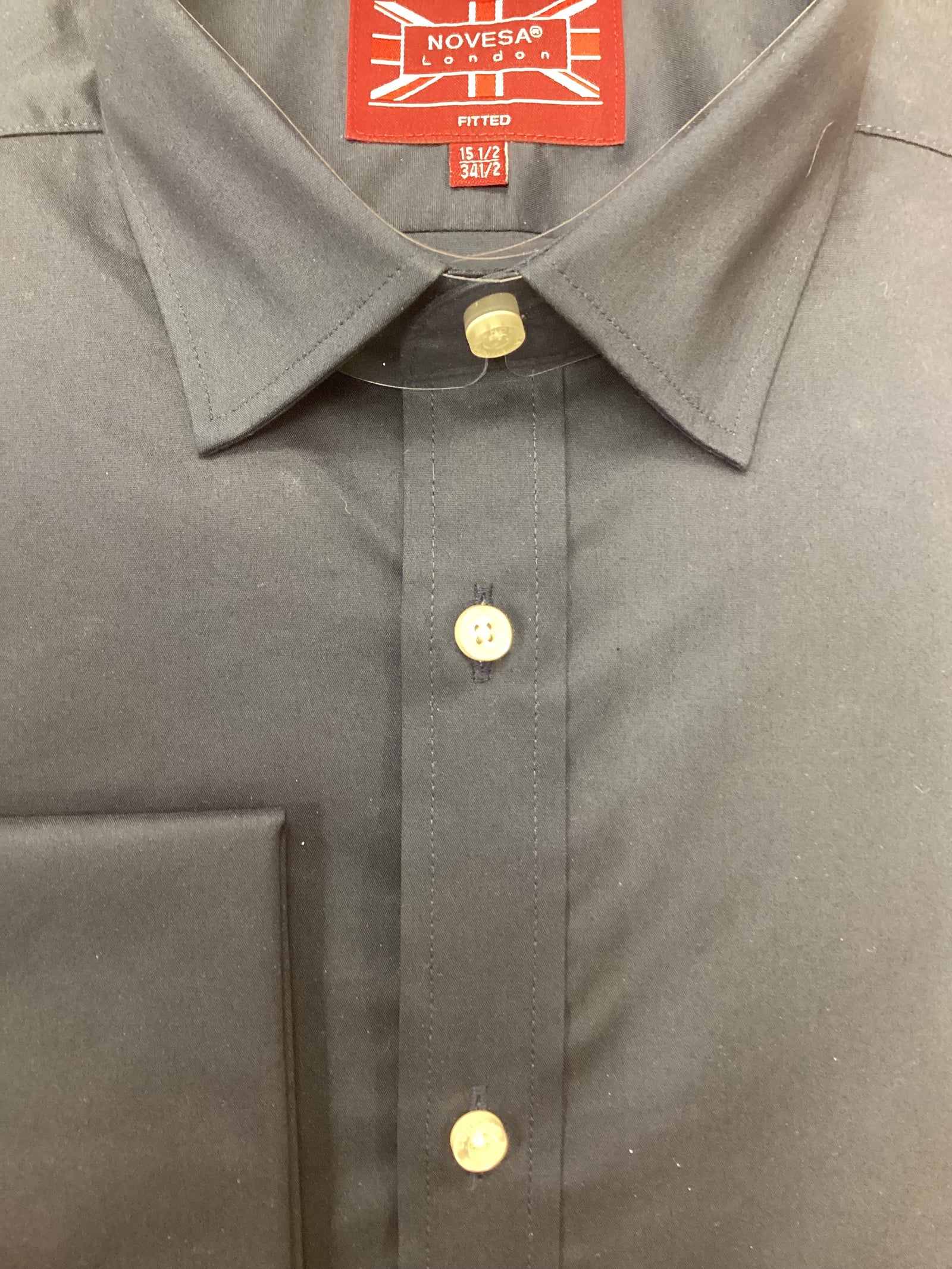Navy Blue Poplin