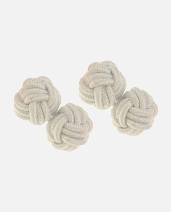 White Silk Knots