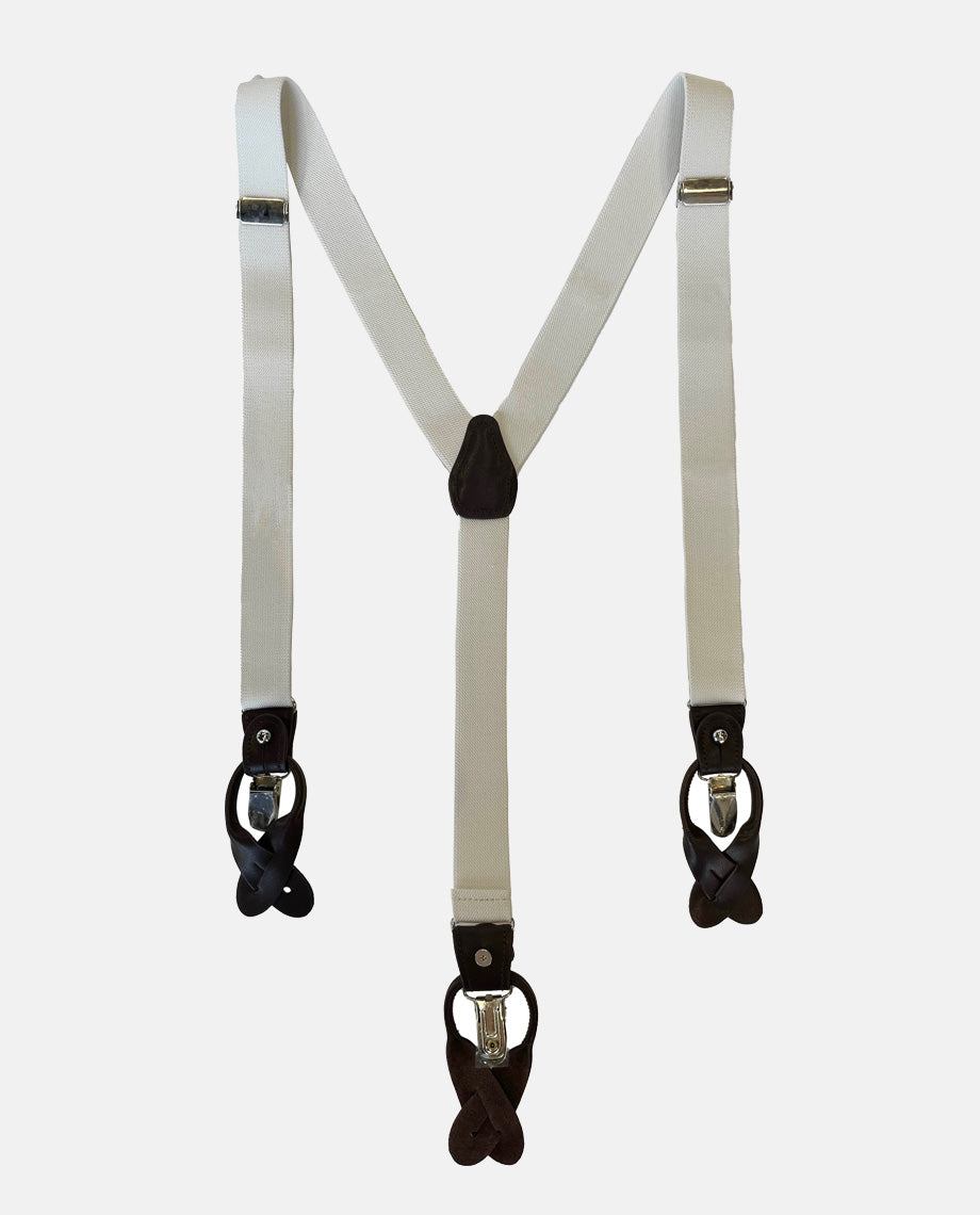 White Combination Braces