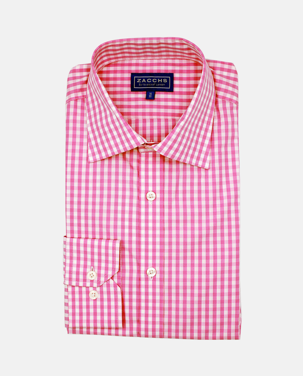 Pink Gingham Shirt